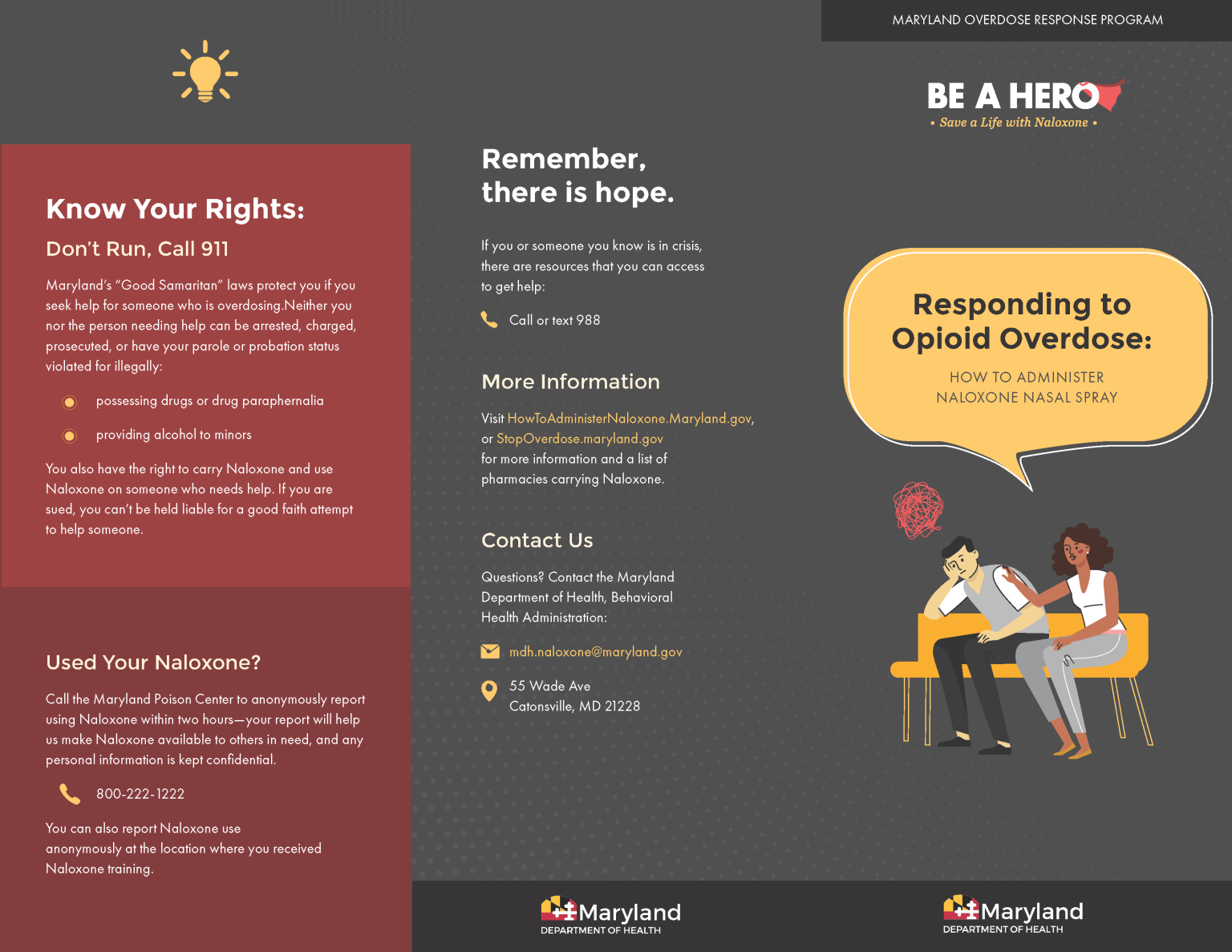 What You Need to Know About Naloxone (also known as Narcan®)